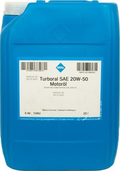 ARAL TURBORAL 20W-50 20L